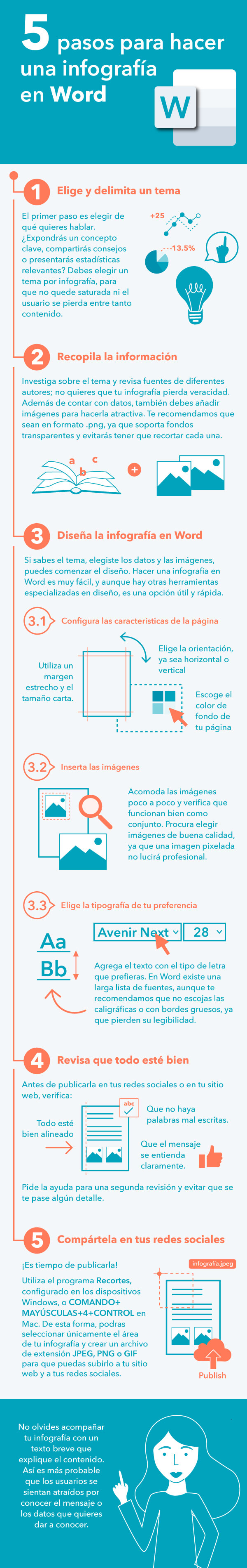 Cómo crear una infografía atractiva en Word en 5 pasos (con ejemplos)