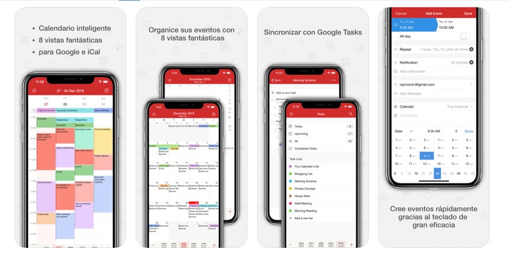 Las 26 mejores apps de agenda virtual y calendario para 2024